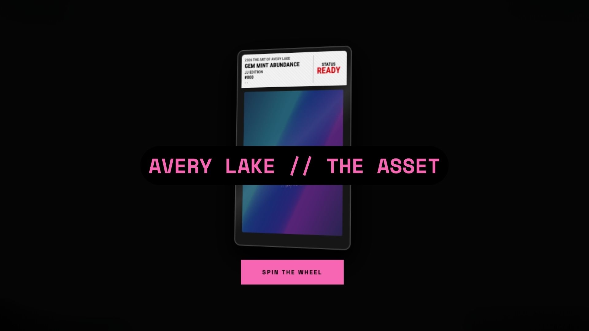 04 // THE ASSET | The Digital Audit